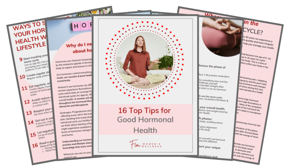 16 Top Tips for Good Hormonal Health | Flow Women's Wellness